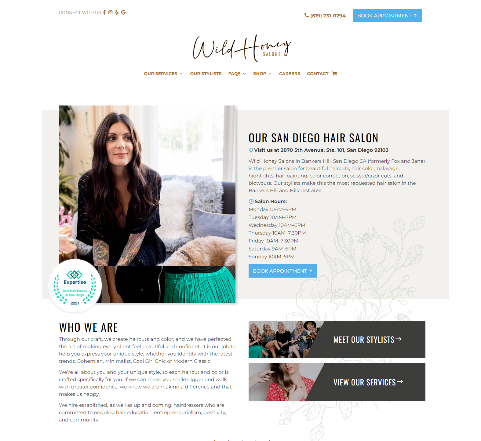 24 Hair Salon Website Design Examples We Love [+ How To Make Your Own]